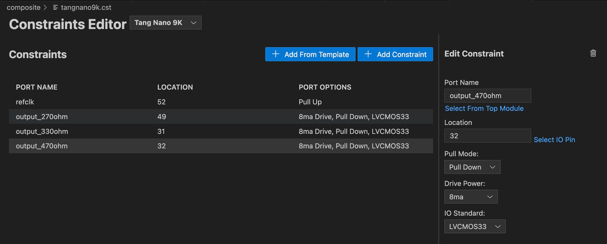 Tang Nano 9K: Composite Video