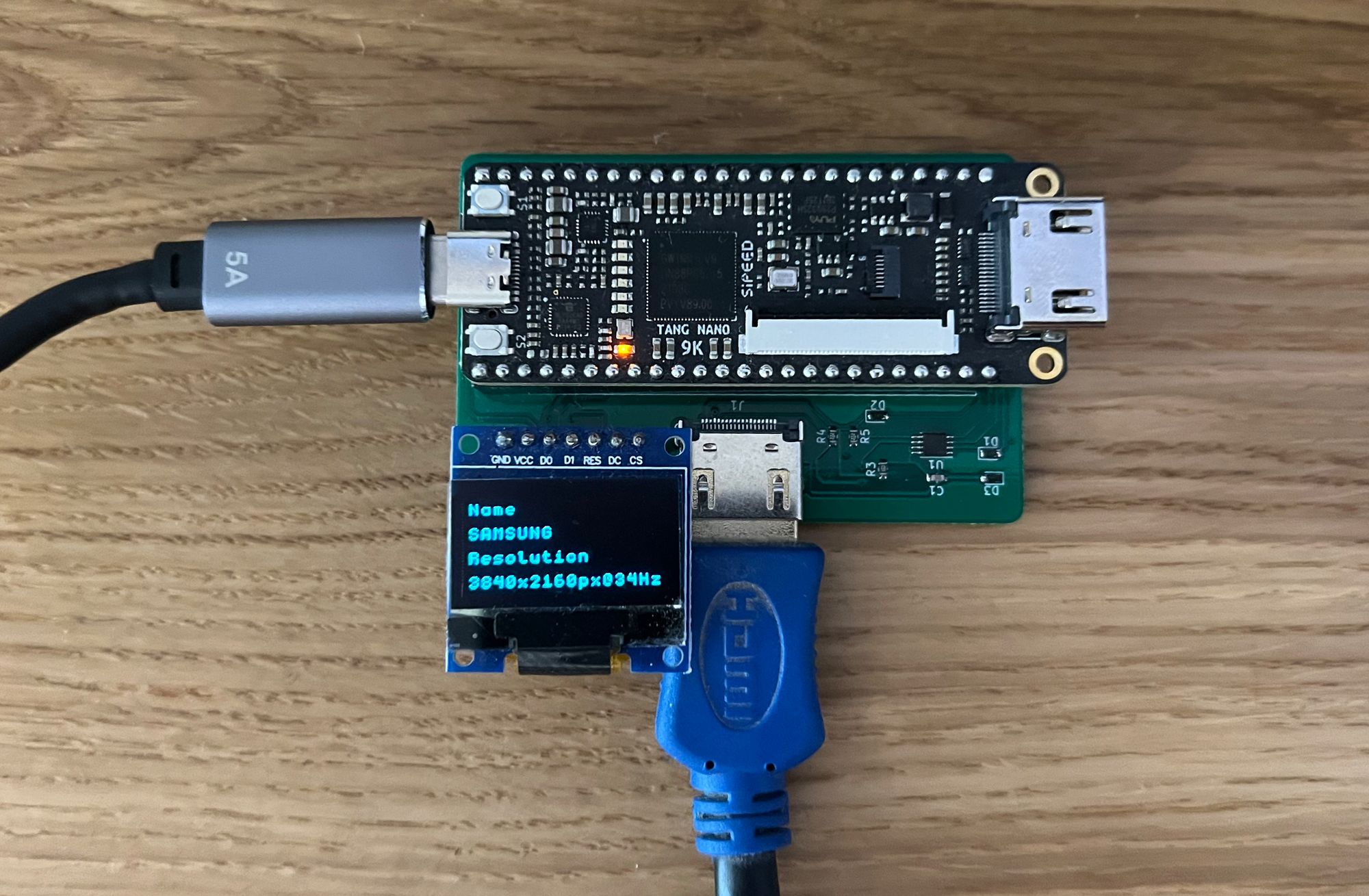 Tang Nano 9K: Project EDID